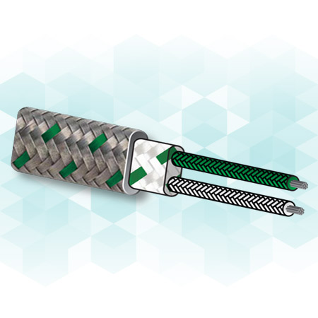 Cable Compensado - Termocupla Tipo K - 2x1.50mm2 (Fib/Fib/Malla ...